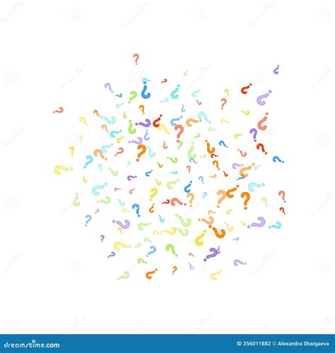 question marks quiz doubt survey faq public poll stock vector