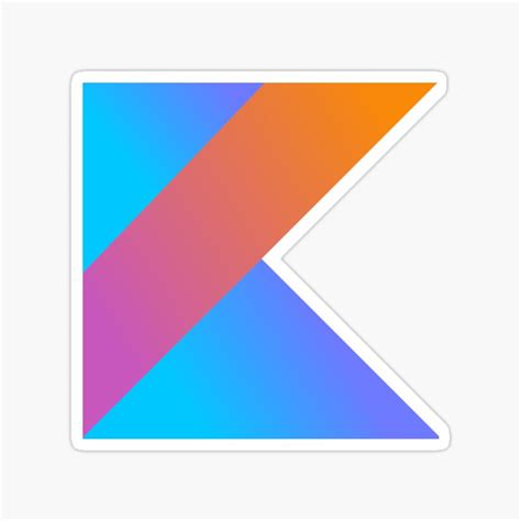 Buy Kotlin Programming Language Icon Sticker Online At Best Prices In India Sticker Press