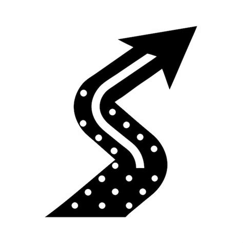 Geometric Abstract Flat Vector Illustration Arrow Pointing Right Left Up And Down Direction