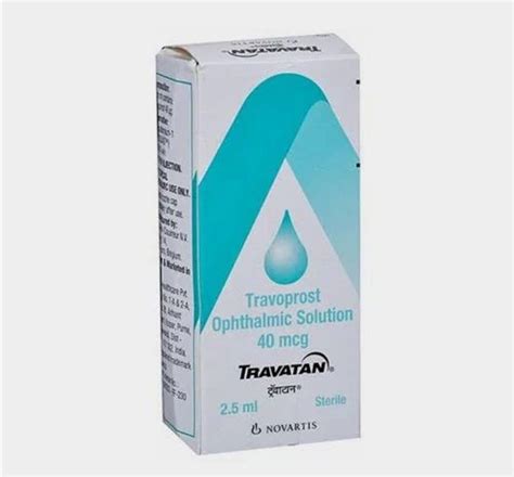 Travatan Eye Drops Travoprost Ophthalmic Solution 40mcg At ₹ 100