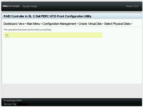 Creating A Virtual Disk And Selecting Raid Type On A Dell Poweredge Server