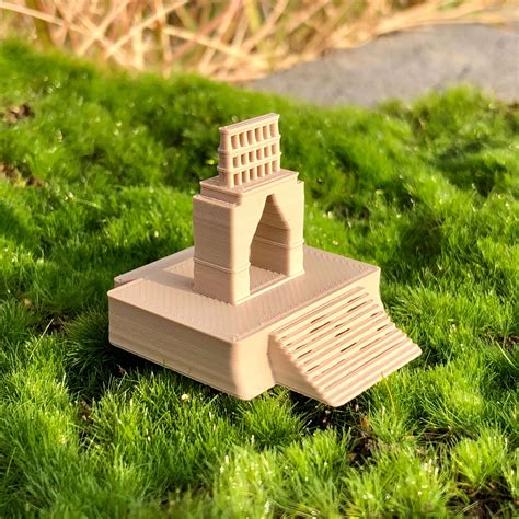 Arch Of Kabah Yucatan Mexico By Miniworld3d Download Free Stl Model