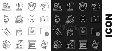 set line robot computer api interface battery mars rover humanoid