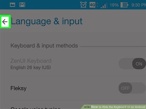 How To Hide The Keyboard On An Android Steps With Pictures