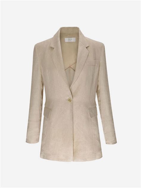 미야무드 소프트린넨 무드 자켓