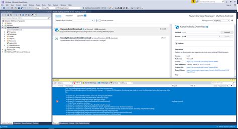 The Xamarinbuildandroidaarproguardconfigs Task Failed Unexpectedly · Issue 24 · Xamarinhq