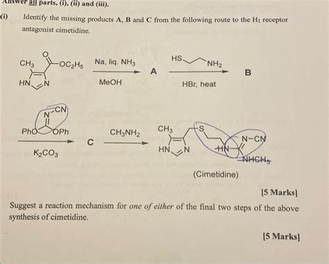 [Solved]: Identify the missing products ( mathbf{A}, mat
