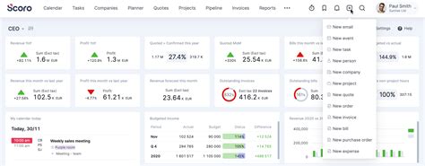 Adding A Task Scoro Help Center