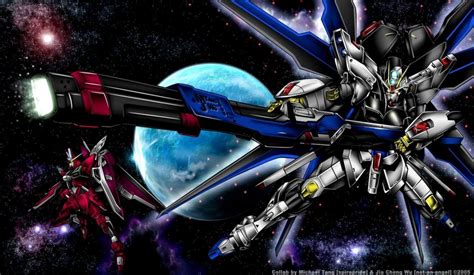 Freedom Gundam Wallpapers Top Free Freedom Gundam Backgrounds