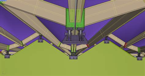 Free Form Aluminium Grid Shell Structures