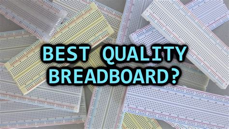Breadboard differences - General Electronics - Arduino Forum