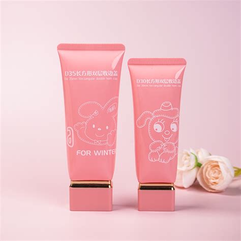 Custom 80ml100ml Plastic Squeeze Tubes For Suncream And Bb Cream Packaging