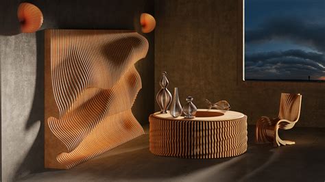 3d Models Parametric Furniture And Design On Behance