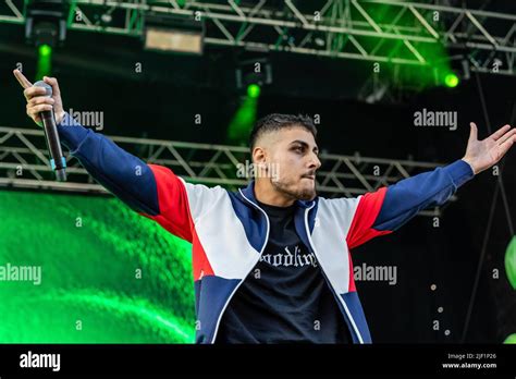 Roskilde Denmark 28th June 2022 The Swedish Rapper A36 Performs A Live Concert During The