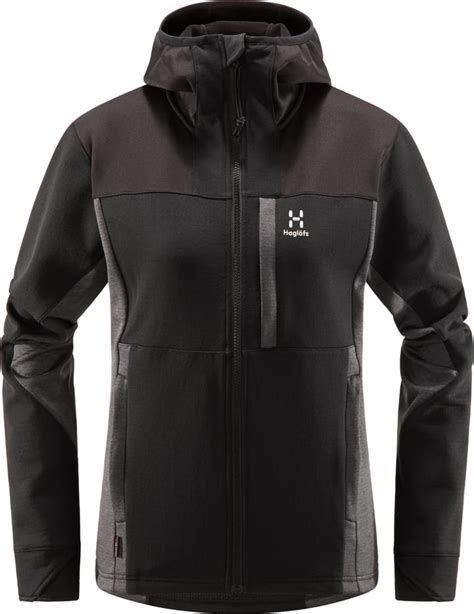 Haglöfs Womens Vassi Mid Hood True Blackmagnetite Kjøp Haglöfs Womens Vassi Mid Hood True