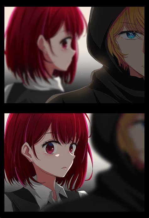 Kana And Aqua By B黑w白 Roshinoko