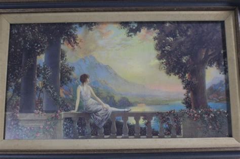R Atkinson Fox 1930s Art Deco Lithograph Sunset Dreams Ebay