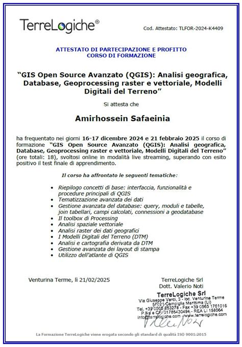 Gis Qgis Geospatial Remotesensing Cartography Certification