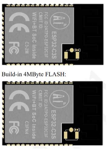 Ai Thinker Wifi Ble Esp C3s Wifi Module Model Name Number Esp32 C3s Mounting Type Horizontal