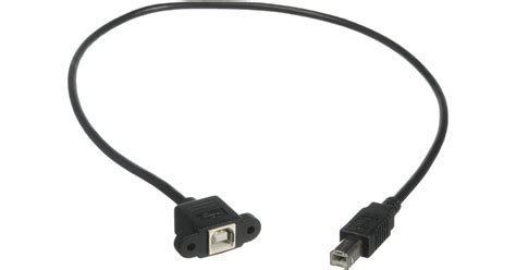C G Panel Mount Usb Type B Female To Usb Type B