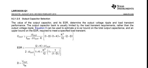 LMR36006 Q1 LMR36006FSC3RNXTQ1 Used In 3 3V 0 6A 2 1MHz Power Management Forum Power