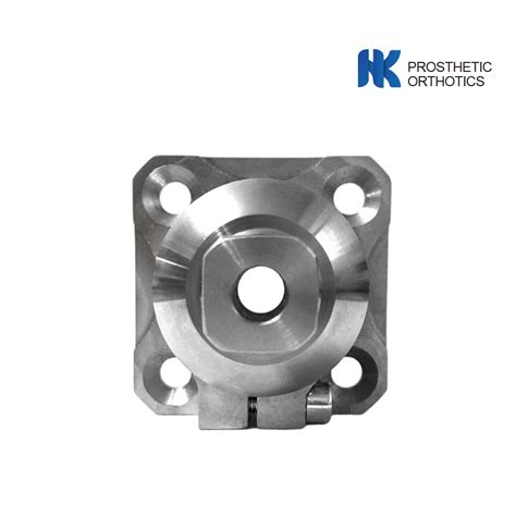 Stainless Steel Lower Limb Prosthetic Components Pyramid Socket Adapter