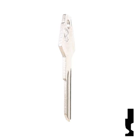 Uncut Key Blank Chrysler Dodge Plymouth Y152 P1770u