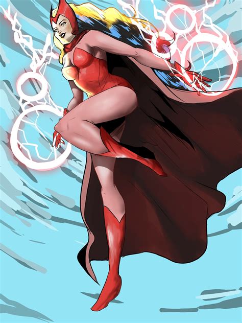Artstation Wanda Maximoff