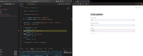 Debugging Your Streamlit Application Using Vscode