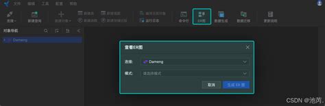 达梦数据库 如何快速生成er图，看这一篇就够了！ 达梦数据库生成er图 csdn博客