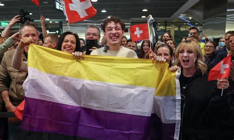Non Binary Eurovision Winner Nemo Condemns Pride Flag Ban