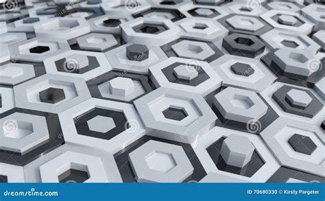 Hex Abstract Background Stock Illustration Illustration Of Concept 70680330