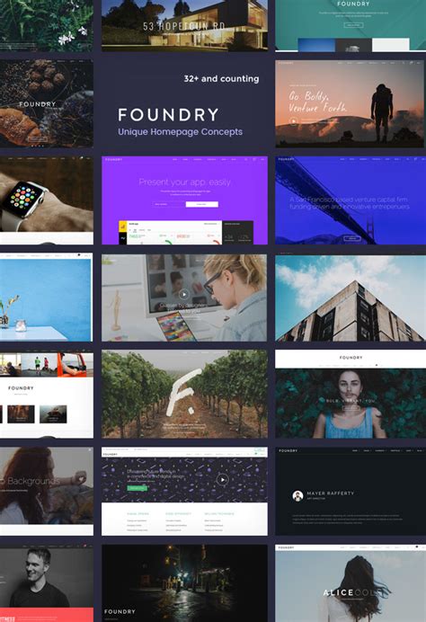 Foundry A Drupal 8 Version Of A Best Selling Html Theme Drupal Blog Recent Drupal News