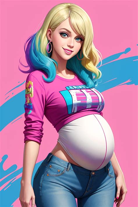 Download Ai Generated Woman Pregnant Royalty Free Stock Illustration