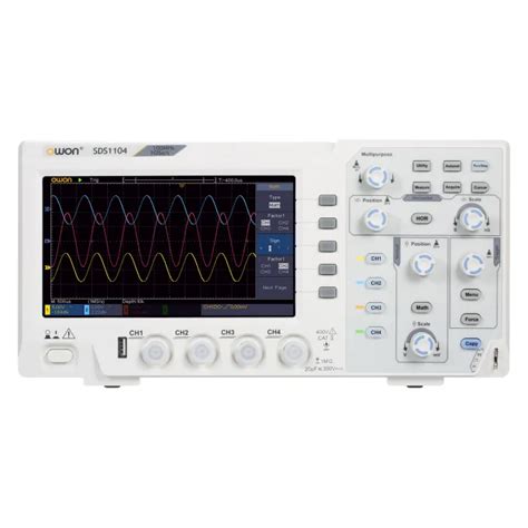 Kogeek Owon Sds1104 4 Ch Digital Storage Oscilloscope With 7 Inch Lcd Display Handheld Portable