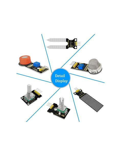 Kit De 30 Sensores Com Arduino Mega 2560 Keyestudio Kit Arduino