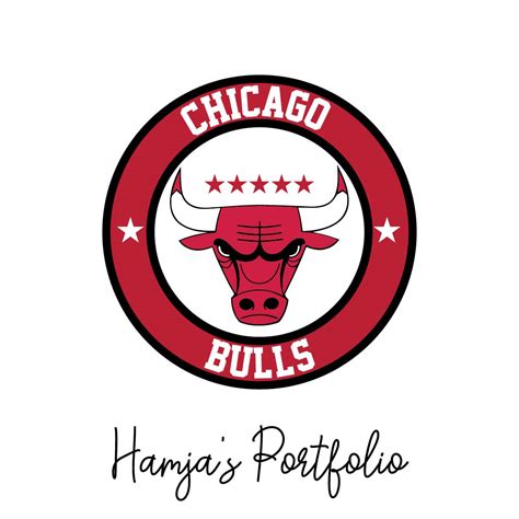 Chicago Bulls Logo Vector Set Masterbundles