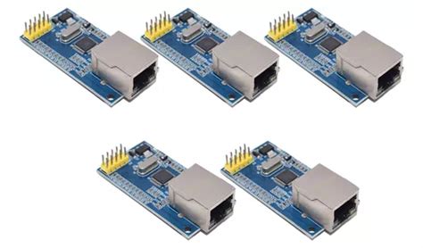 5x Módulo De Rede Ethernet De Microcontrolador W5500 Stm32