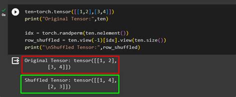 How To Shuffle PyTorch Tensor Liberian Geek