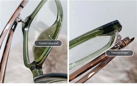 Customized High Aesthetic Artistic Eyeglass Frame Retro Fashion Anti