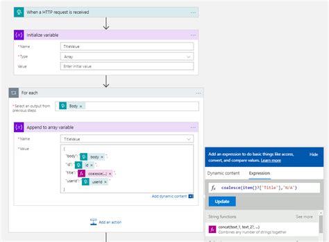 How To Handle Null Or Non Required Column In Json In Azure Logic App