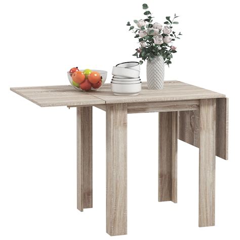 Masa Pliabila Homcom 2 4 Persoane Pal Impermeabil 140x70x75 Cm