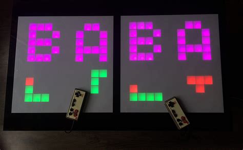 Big Tetris Game Table For Two Players Retro Games Console Game Coffee