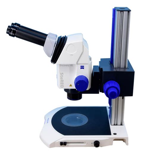 Zeiss Stereo Discovery V8 Stereo Microscope W Transmitted Light Base