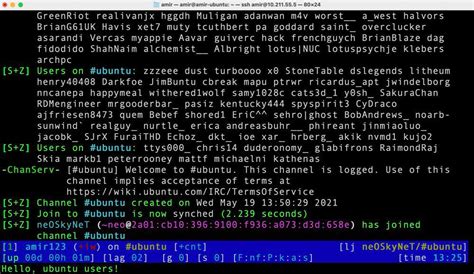 Irc Clients For The Linux Cli Baeldung On Linux