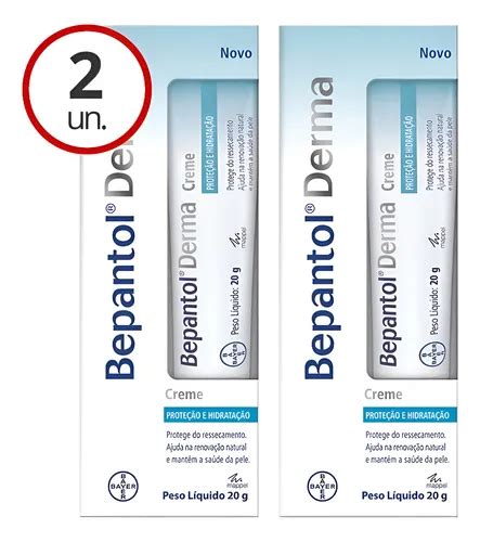 Bepantol Derma Creme 20g Kit C 2 Unidades Sem Fragrância