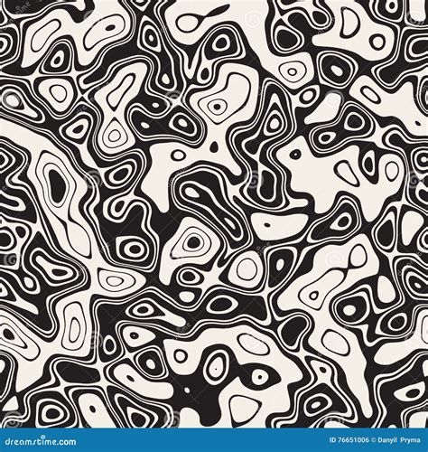 Vector Seamless Black And White Interference Noise Abstract Texture