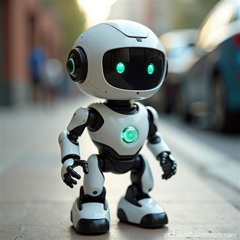 Connected Robot With Location Tracking Stable Diffusion Online