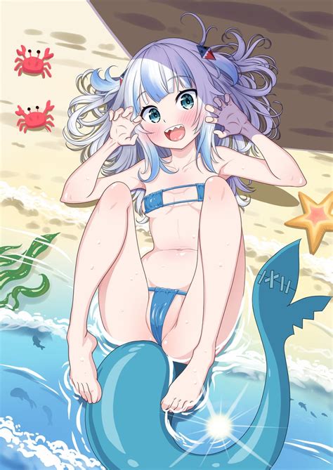 Gawr Gura Hololive And More Drawn By Yokojima Kemomi Mi Chuushin Danbooru