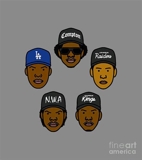 Nwa Digital Art By Gerdy Gent Fine Art America